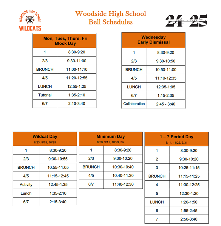 Woodside High School - Home